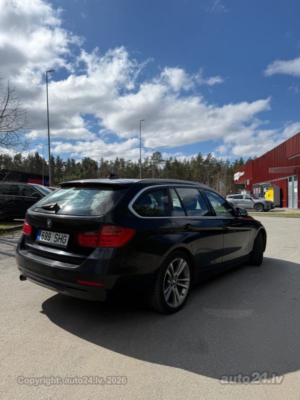 Black BMW 3 Series 2014 in Tallinn, with an engine capacity of 2.00 L and mileage of 350 thousand km for 9500 €, photo 5 on AUTOMOTO.COM.LV