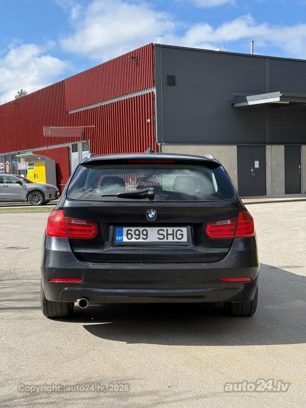 Black BMW 3 Series 2014 in Tallinn, with an engine capacity of 2.00 L and mileage of 350 thousand km for 9500 €, photo 6 on AUTOMOTO.COM.LV