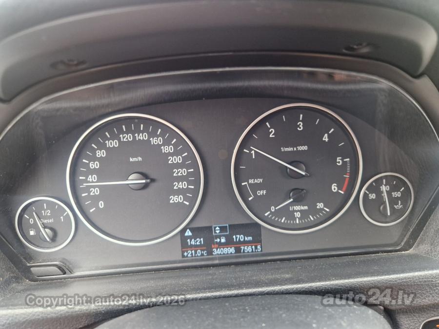 Melns BMW 3 Series 2014 Tallina, ar dzinēja tilpumu 2.00 L un nobraukumu 340 tūkst. km par 7400 €, foto 13 vietnē AUTOMOTO.COM.LV