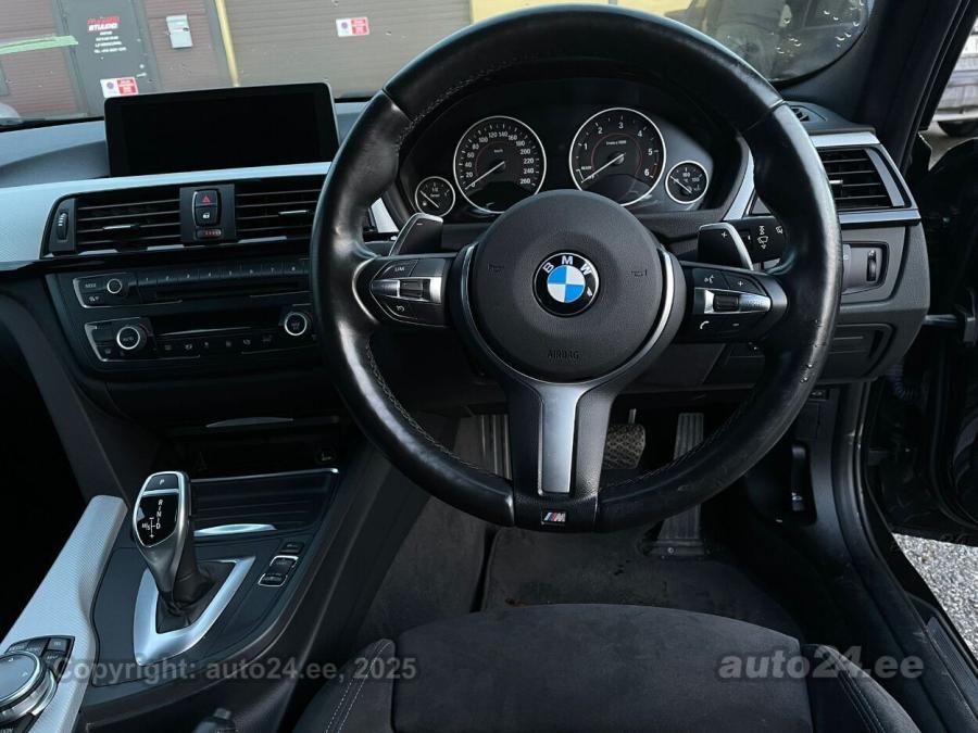 Melns BMW 3 Series 2015 Tallina, ar dzinēja tilpumu 2.00 L un nobraukumu 77 tūkst. km par 9700 €, foto 10 vietnē AUTOMOTO.COM.LV
