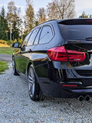 Melns BMW 3 Series 2015 Tallina, ar dzinēja tilpumu 2.00 L un nobraukumu 324 tūkst. km par 11000 €, foto  vietnē AUTOMOTO.COM.LV