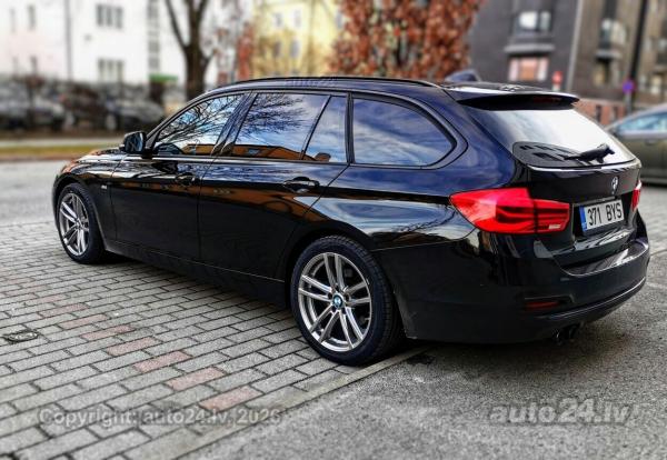 Black BMW 3 Series 2015 in Tallinn, with an engine capacity of 2.00 L and mileage of 324 thousand km for 11000 €, photo 4 on AUTOMOTO.COM.LV