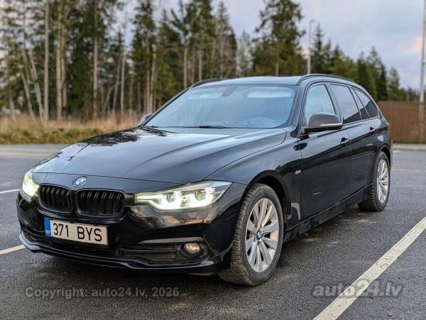 Black BMW 3 Series 2015 in Tallinn, with an engine capacity of 2.00 L and mileage of 324 thousand km for 11000 €, photo 5 on AUTOMOTO.COM.LV