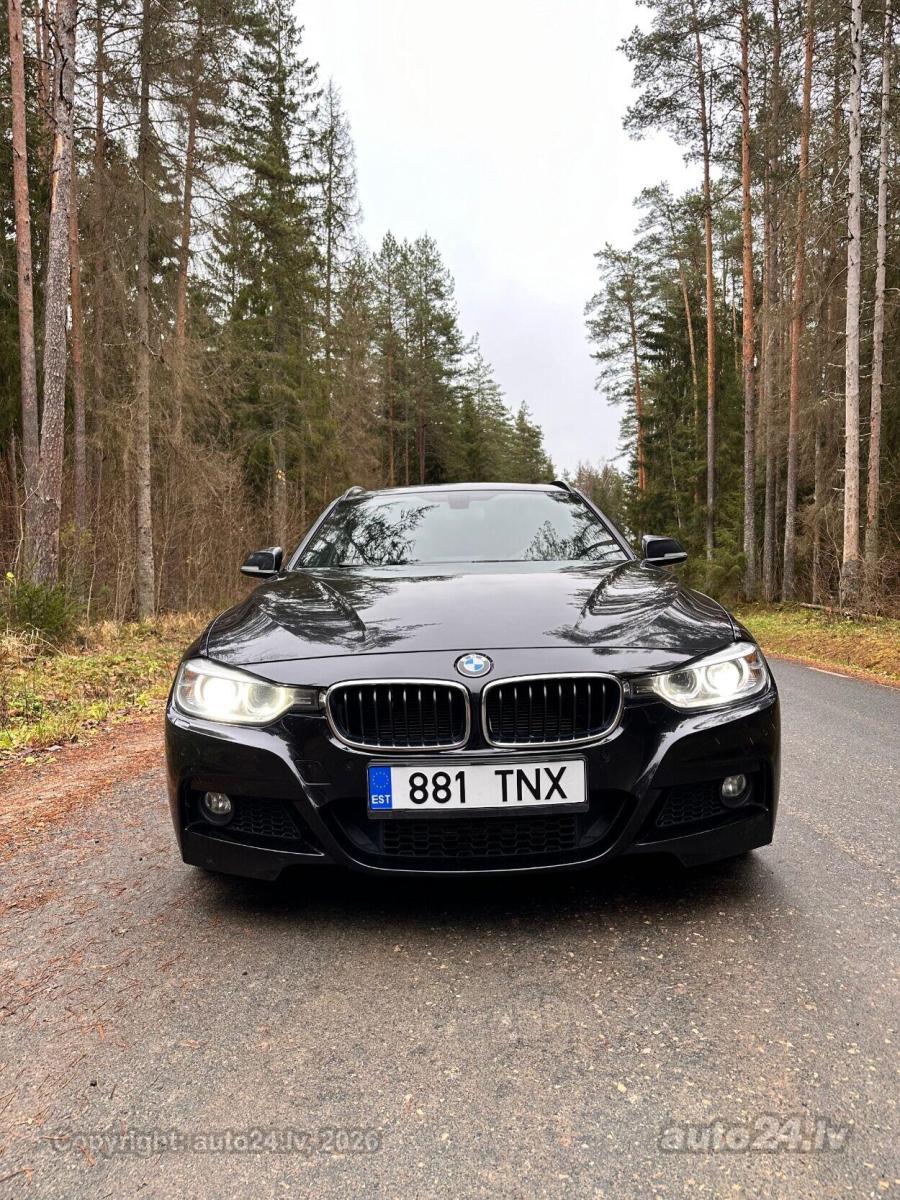 Black BMW 3 Series 2015 in Voru, with an engine capacity of 2.00 L and mileage of 283 thousand km for 12500 €, photo 5 on AUTOMOTO.COM.LV