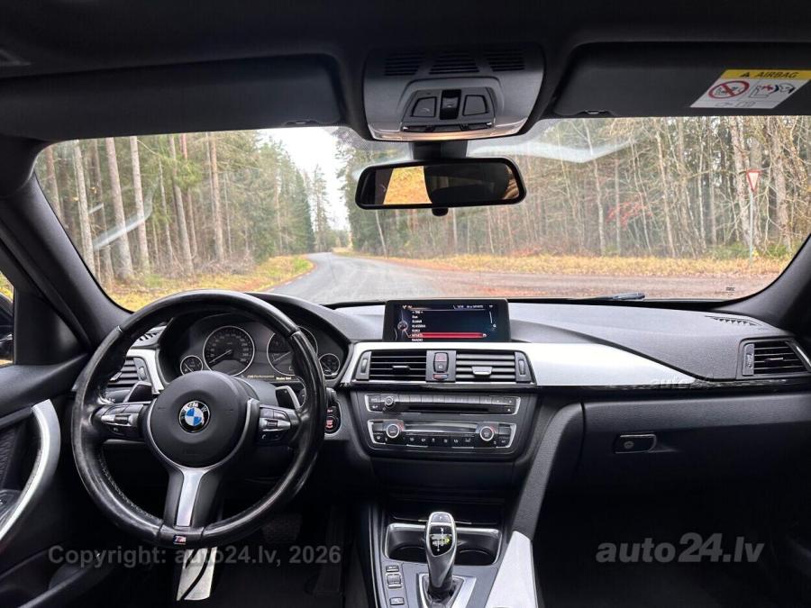 Black BMW 3 Series 2015 in Voru, with an engine capacity of 2.00 L and mileage of 283 thousand km for 12500 €, photo 6 on AUTOMOTO.COM.LV