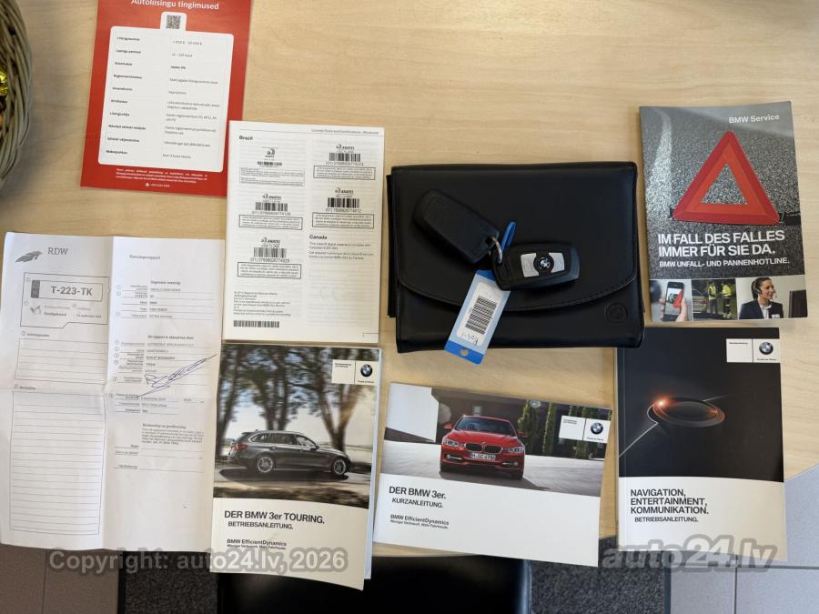 Melns BMW 3 Series 2015 Tartu, ar dzinēja tilpumu 3.00 L un nobraukumu 219 tūkst. km par 11999 €, foto 26 vietnē AUTOMOTO.COM.LV