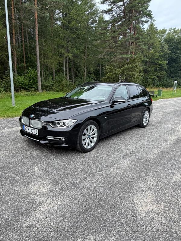 Black BMW 3 Series 2015 in Tallinn, with an engine capacity of 2.00 L and mileage of 262 thousand km for 10800 €, photo 2 on AUTOMOTO.COM.LV