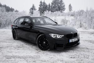 Black BMW 3 Series 2016 in Tartu, with an engine capacity of 2.00 L and mileage of 253 thousand km for 12900 €, photo 2 on AUTOMOTO.COM.LV