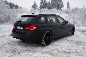 Black BMW 3 Series 2016 in Tartu, with an engine capacity of 2.00 L and mileage of 253 thousand km for 12900 €, photo 4 on AUTOMOTO.COM.LV