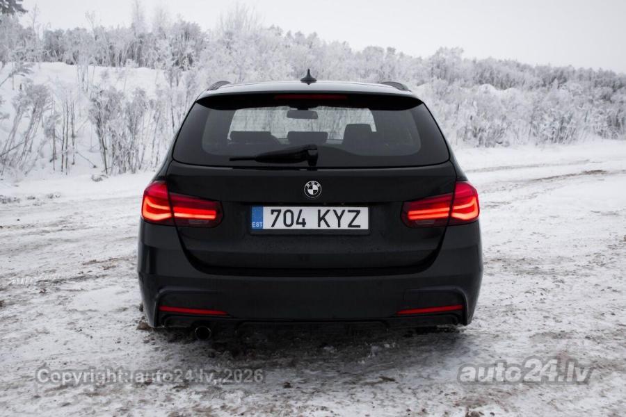 Black BMW 3 Series 2016 in Tartu, with an engine capacity of 2.00 L and mileage of 253 thousand km for 12900 €, photo 5 on AUTOMOTO.COM.LV