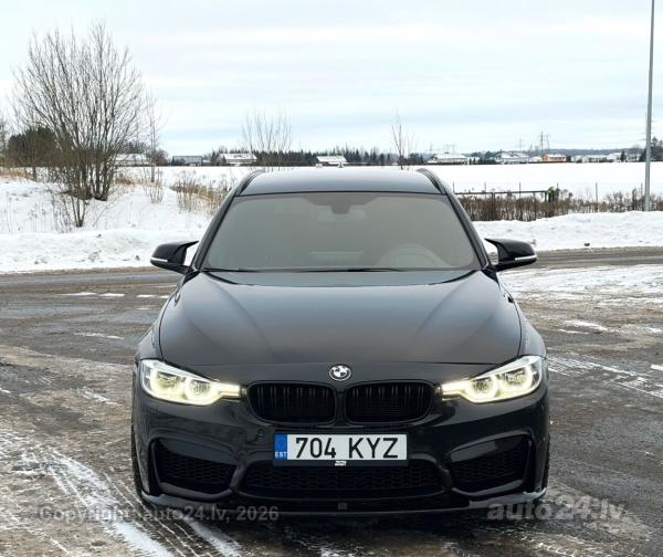 Black BMW 3 Series 2016 in Tartu, with an engine capacity of 2.00 L and mileage of 254 thousand km for 13700 €, photo 2 on AUTOMOTO.COM.LV