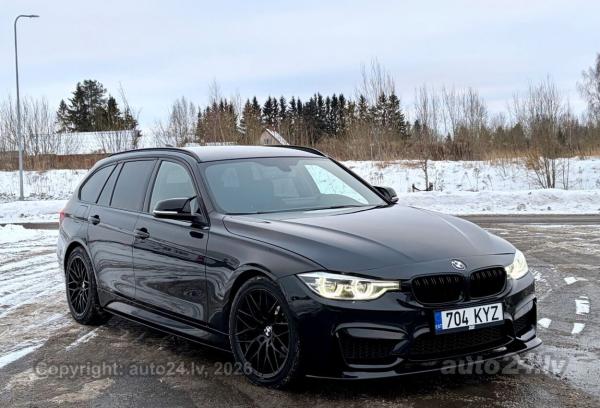 Black BMW 3 Series 2016 in Tartu, with an engine capacity of 2.00 L and mileage of 254 thousand km for 13700 €, photo 3 on AUTOMOTO.COM.LV