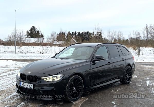 Black BMW 3 Series 2016 in Tartu, with an engine capacity of 2.00 L and mileage of 254 thousand km for 13700 €, photo 4 on AUTOMOTO.COM.LV