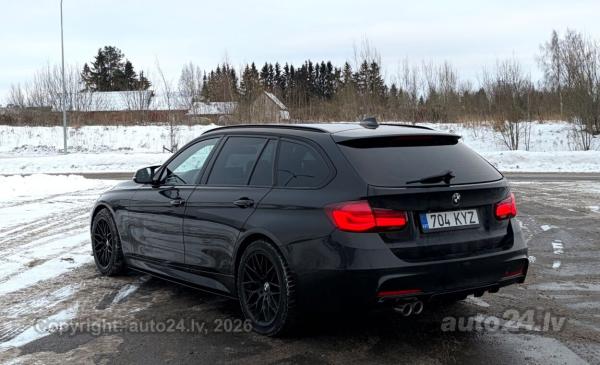 Black BMW 3 Series 2016 in Tartu, with an engine capacity of 2.00 L and mileage of 254 thousand km for 13700 €, photo 6 on AUTOMOTO.COM.LV