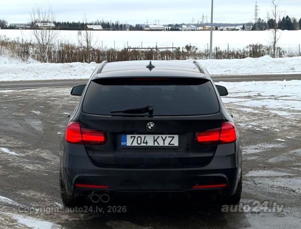 Black BMW 3 Series 2016 in Tartu, with an engine capacity of 2.00 L and mileage of 254 thousand km for 13700 €, photo 7 on AUTOMOTO.COM.LV