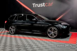 Black BMW 3 Series 2016 in Parnu, with an engine capacity of 2.00 L and mileage of 257 thousand km for 12900 €, photo 11 on AUTOMOTO.COM.LV