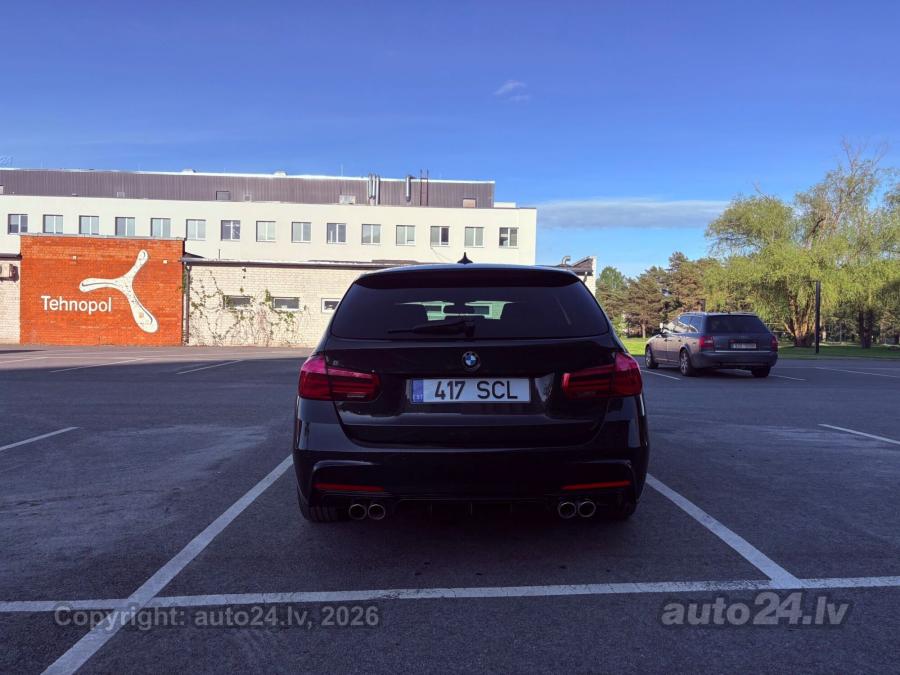 Black BMW 3 Series 2016 in Tallinn, with an engine capacity of 2.00 L and mileage of 284 thousand km for 14999 €, photo 5 on AUTOMOTO.COM.LV