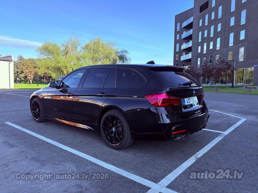 Black BMW 3 Series 2016 in Tallinn, with an engine capacity of 2.00 L and mileage of 284 thousand km for 14999 €, photo 6 on AUTOMOTO.COM.LV