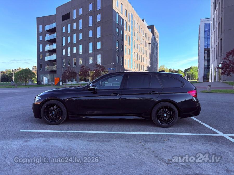 Black BMW 3 Series 2016 in Tallinn, with an engine capacity of 2.00 L and mileage of 284 thousand km for 14999 €, photo 7 on AUTOMOTO.COM.LV