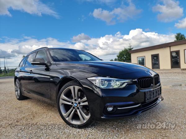Black BMW 3 Series 2016 in Tartu, with an engine capacity of 2.00 L and mileage of 193 thousand km for 13490 €, photo 5 on AUTOMOTO.COM.LV