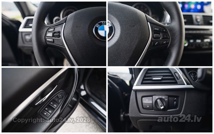 Melns BMW 3 Series 2016 Tallina, ar dzinēja tilpumu 2.00 L un nobraukumu 258 tūkst. km par 11999 €, foto 18 vietnē AUTOMOTO.COM.LV