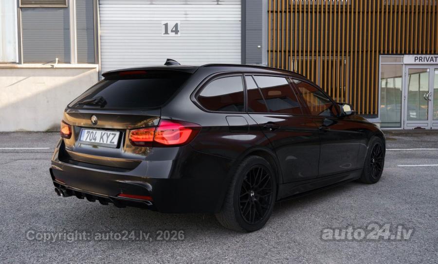 Black BMW 3 Series 2016 in Tartu, with an engine capacity of 2.00 L and mileage of 270 thousand km for 12490 €, photo 6 on AUTOMOTO.COM.LV