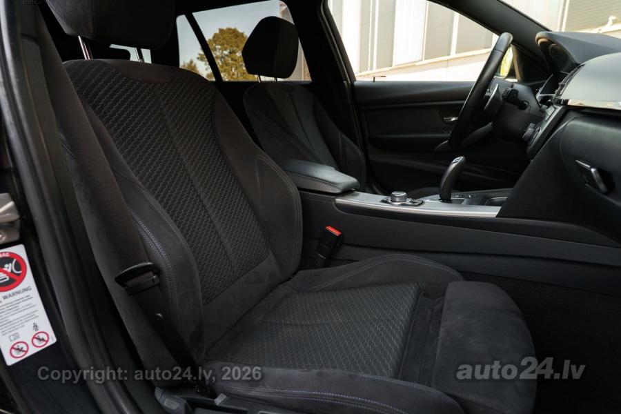 Black BMW 3 Series 2016 in Tartu, with an engine capacity of 2.00 L and mileage of 270 thousand km for 12490 €, photo 10 on AUTOMOTO.COM.LV