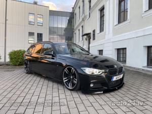 Black BMW 3 Series 2016 in Tallinn, with an engine capacity of 3.00 L and mileage of 216 thousand km for 16900 €, photo  on AUTOMOTO.COM.LV