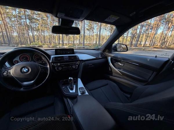 Black BMW 3 Series 2017 in Tallinn, with an engine capacity of 2.00 L and mileage of 303 thousand km for 14500 €, photo 5 on AUTOMOTO.COM.LV