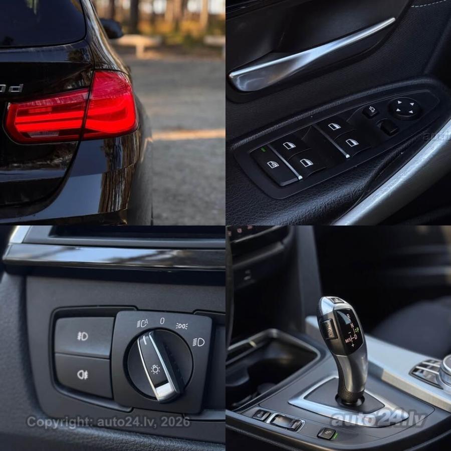 Melns BMW 3 Series 2017 Tallina, ar dzinēja tilpumu 2.00 L un nobraukumu 303 tūkst. km par 14500 €, foto 10 vietnē AUTOMOTO.COM.LV