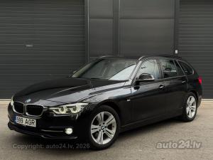 Black BMW 3 Series 2017 in Tallinn, with an engine capacity of 2.00 L and mileage of 242 thousand km for 12499 €, photo  on AUTOMOTO.COM.LV
