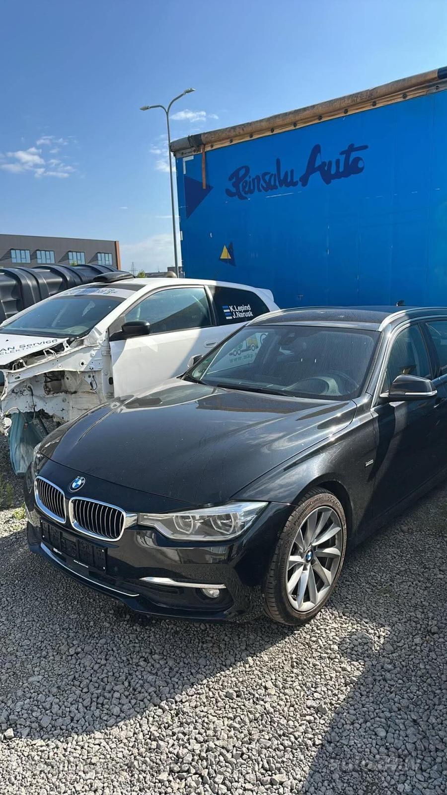 Melns BMW 3 Series 2017 Tartu, ar dzinēja tilpumu 2.00 L un nobraukumu 277 tūkst. km par 12750 €, foto 1 vietnē AUTOMOTO.COM.LV