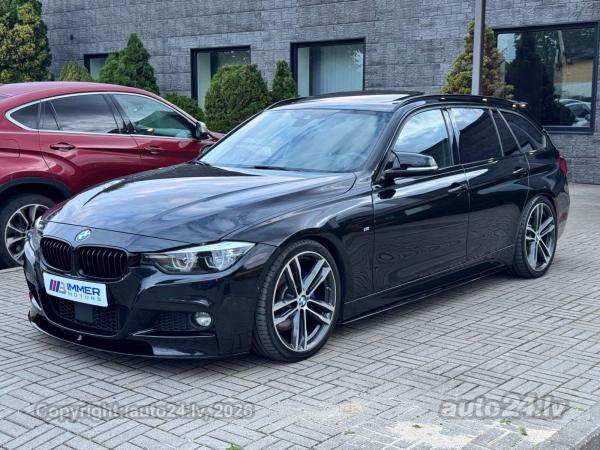 Black BMW 3 Series 2017 in Tallinn, with an engine capacity of 3.00 L and mileage of 269 thousand km for 19900 €, photo 4 on AUTOMOTO.COM.LV