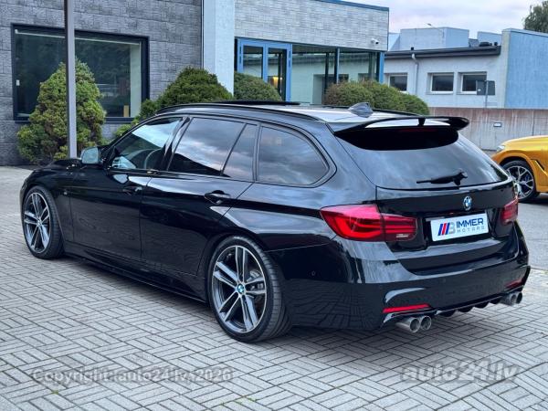 Black BMW 3 Series 2017 in Tallinn, with an engine capacity of 3.00 L and mileage of 269 thousand km for 19900 €, photo 5 on AUTOMOTO.COM.LV