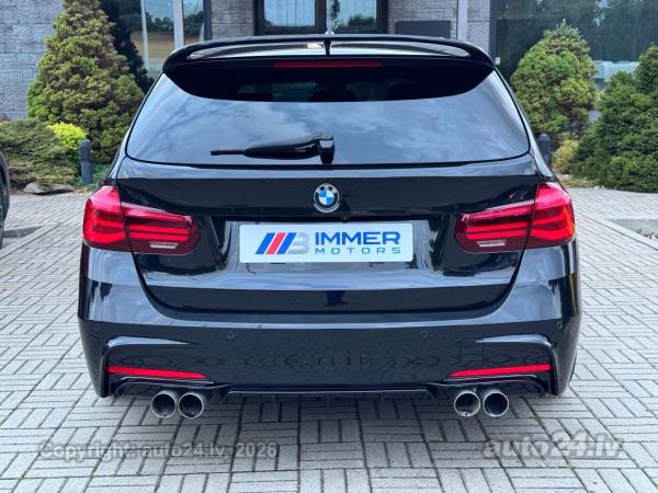 Black BMW 3 Series 2017 in Tallinn, with an engine capacity of 3.00 L and mileage of 269 thousand km for 19900 €, photo 6 on AUTOMOTO.COM.LV