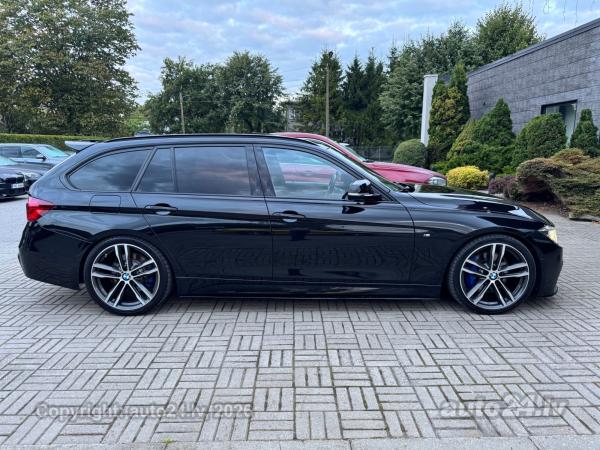 Black BMW 3 Series 2017 in Tallinn, with an engine capacity of 3.00 L and mileage of 269 thousand km for 19900 €, photo 8 on AUTOMOTO.COM.LV