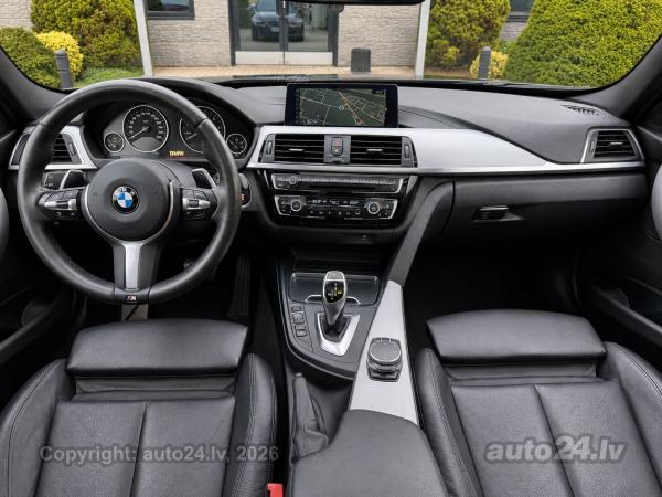 Black BMW 3 Series 2017 in Tallinn, with an engine capacity of 3.00 L and mileage of 269 thousand km for 19900 €, photo 10 on AUTOMOTO.COM.LV