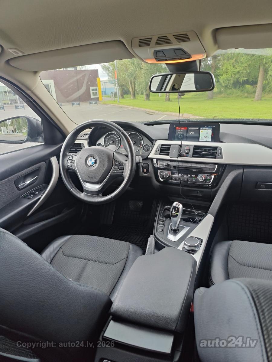 Black BMW 3 Series 2018 in Tallinn, with an engine capacity of 2.00 L and mileage of 0 thousand km for 13300 €, photo 7 on AUTOMOTO.COM.LV