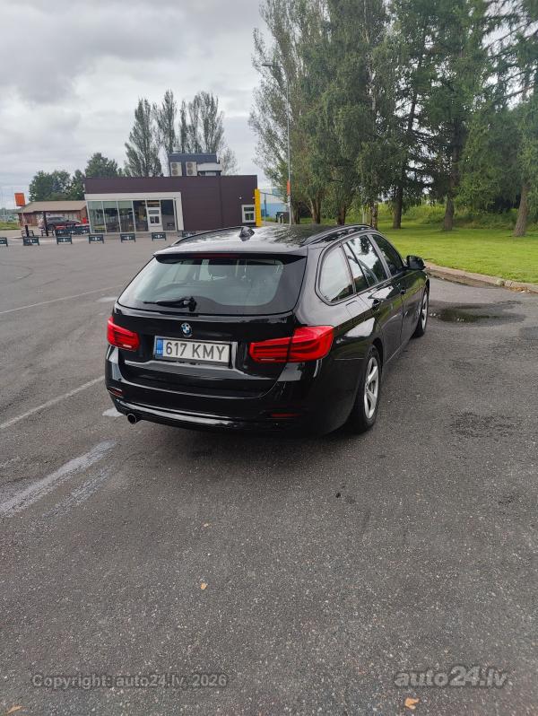 Black BMW 3 Series 2018 in Tallinn, with an engine capacity of 2.00 L and mileage of 196 thousand km for 13300 €, photo 7 on AUTOMOTO.COM.LV