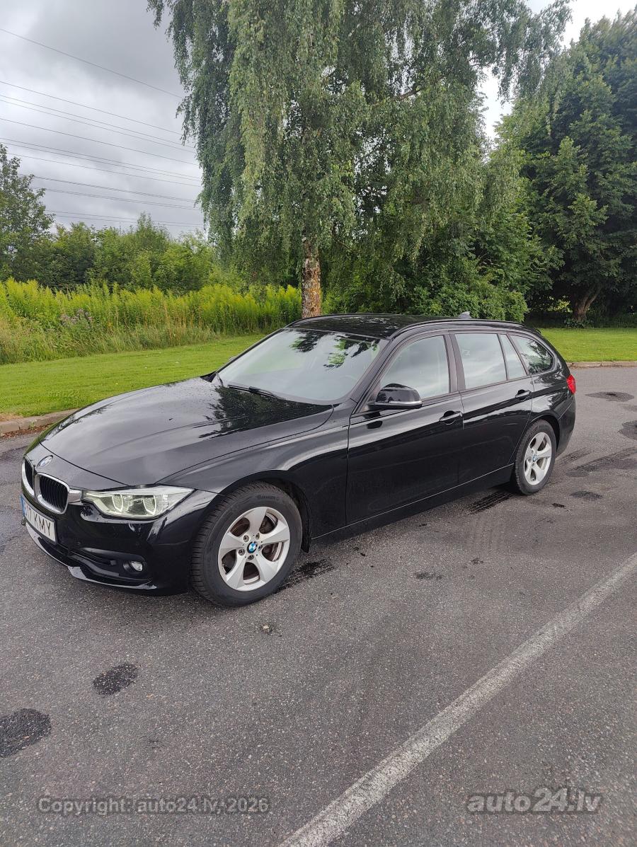 Black BMW 3 Series 2018 in Tallinn, with an engine capacity of 2.00 L and mileage of 0 thousand km for 13300 €, photo 10 on AUTOMOTO.COM.LV