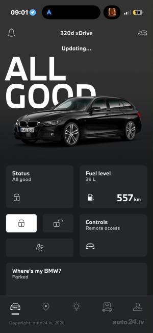 Melns BMW 3 Series 2018 Hāpsalu, ar dzinēja tilpumu 2.00 L un nobraukumu 175 tūkst. km par 19999 €, foto 20 vietnē AUTOMOTO.COM.LV