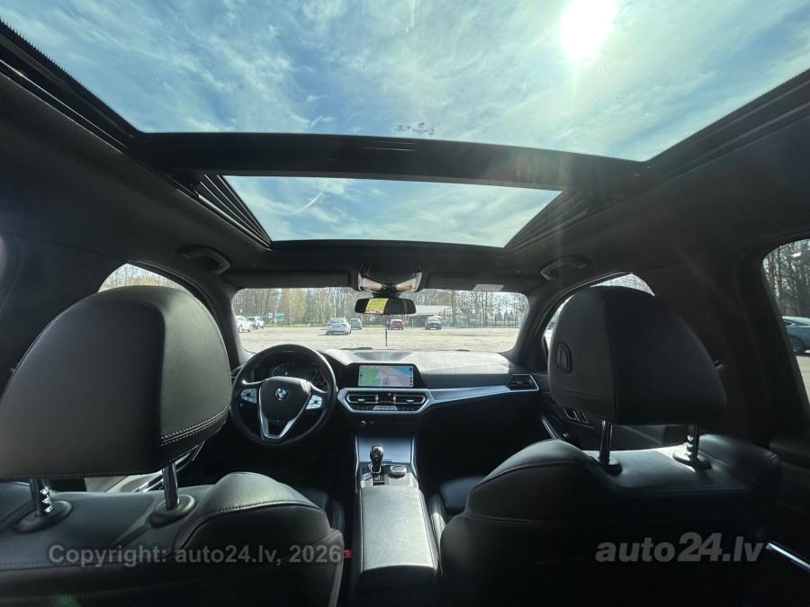 Melns BMW 3 Series 2019 Tallina, ar dzinēja tilpumu 3.00 L un nobraukumu 216 tūkst. km par 24900 €, foto 11 vietnē AUTOMOTO.COM.LV