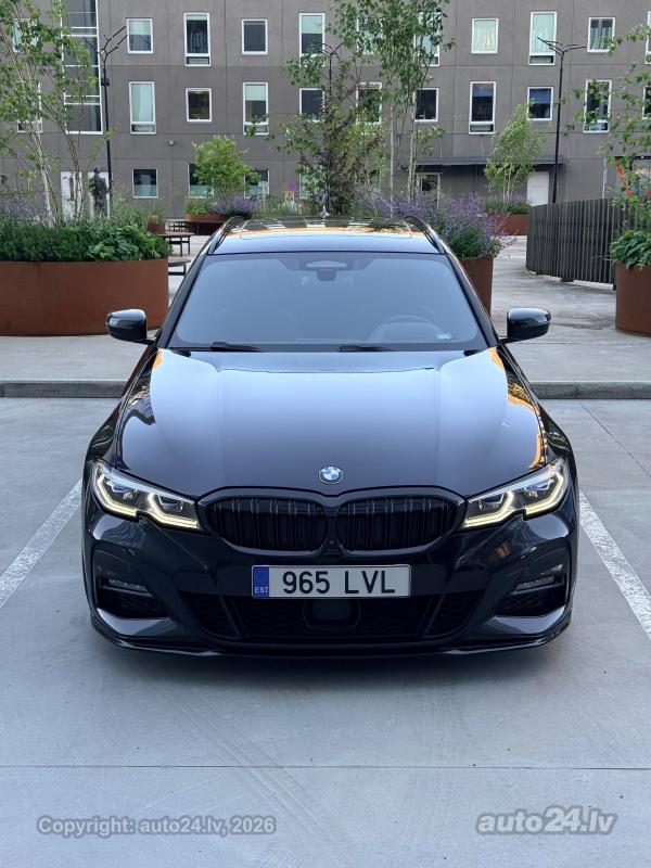 Black BMW 3 Series 2019 in Tallinn, with an engine capacity of 2.00 L and mileage of 162 thousand km for 30999 €, photo 2 on AUTOMOTO.COM.LV