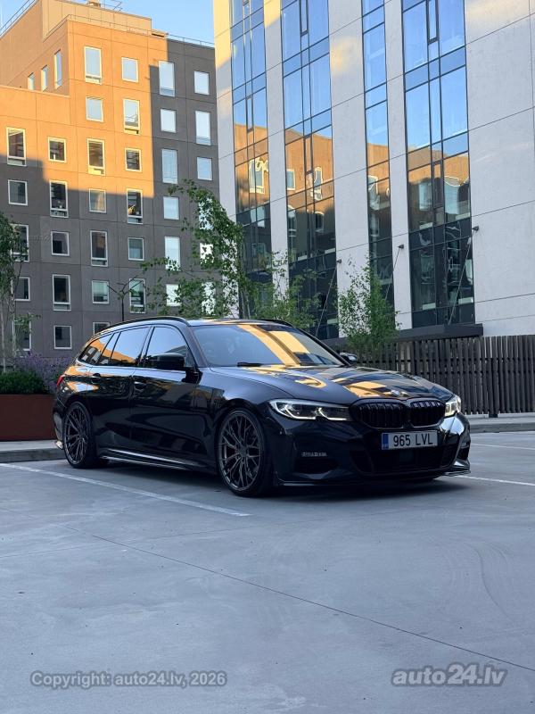 Black BMW 3 Series 2019 in Tallinn, with an engine capacity of 2.00 L and mileage of 162 thousand km for 30999 €, photo 3 on AUTOMOTO.COM.LV