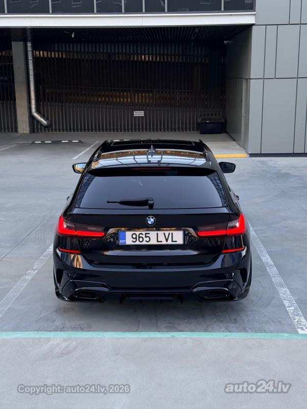 Black BMW 3 Series 2019 in Tallinn, with an engine capacity of 2.00 L and mileage of 162 thousand km for 30999 €, photo 6 on AUTOMOTO.COM.LV