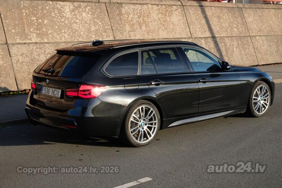 Black BMW 3 Series 2019 in Tallinn, with an engine capacity of 2.00 L and mileage of 115 thousand km for 19990 €, photo 4 on AUTOMOTO.COM.LV