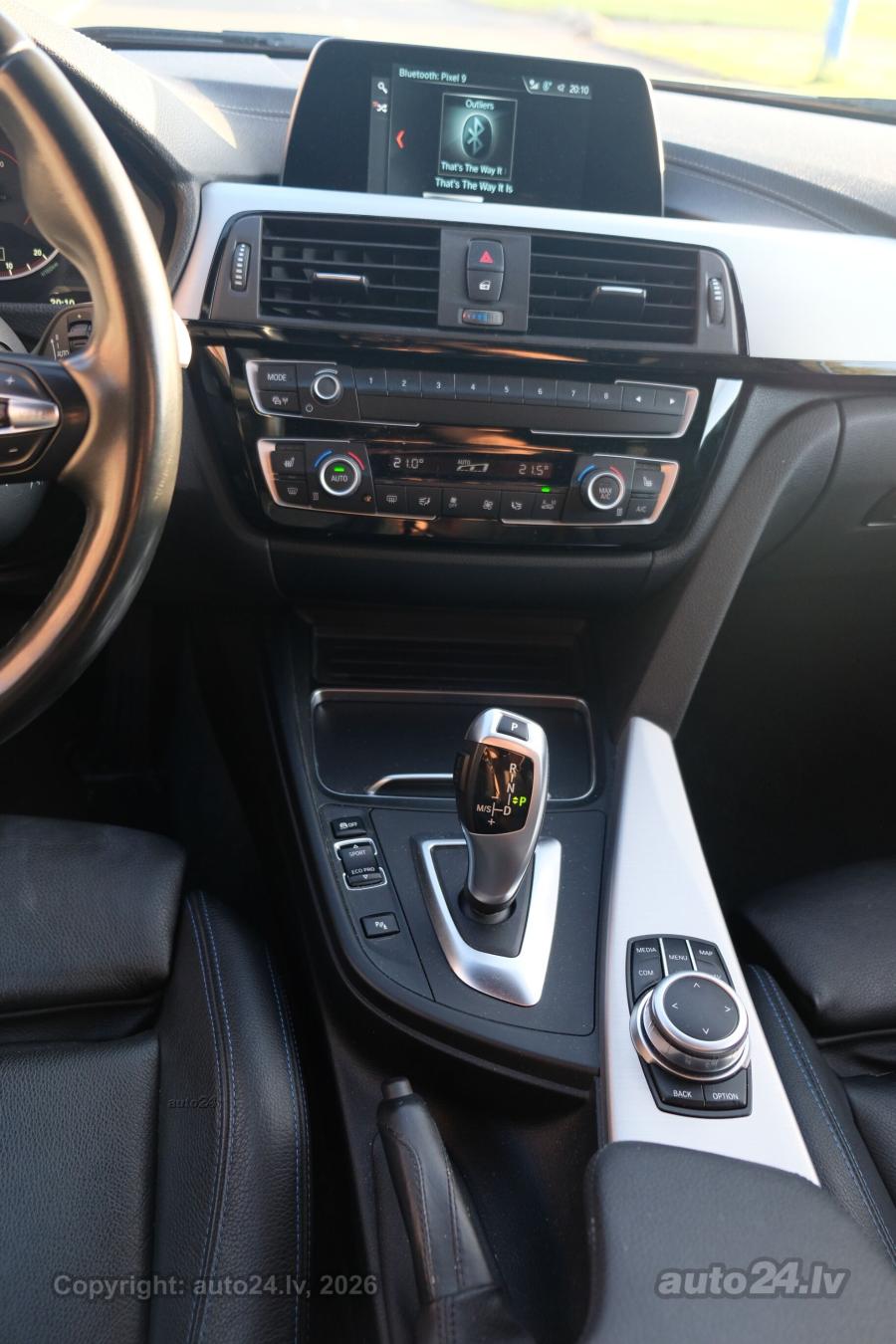 Black BMW 3 Series 2019 in Tallinn, with an engine capacity of 2.00 L and mileage of 115 thousand km for 19990 €, photo 16 on AUTOMOTO.COM.LV