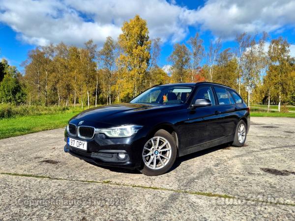 Black BMW 3 Series 2019 in Tallinn, with an engine capacity of 2.00 L and mileage of 267 thousand km for 10299 €, photo 1 on AUTOMOTO.COM.LV