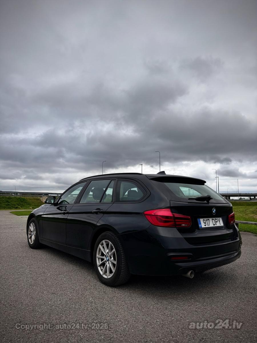 Black BMW 3 Series 2019 in Tallinn, with an engine capacity of 2.00 L and mileage of 267 thousand km for 10299 €, photo 6 on AUTOMOTO.COM.LV