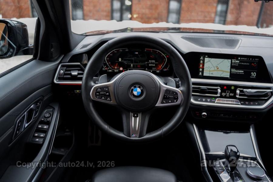 Melns BMW 3 Series 2020 Tallina, ar dzinēja tilpumu 3.00 L un nobraukumu 190 tūkst. km par 29900 €, foto 12 vietnē AUTOMOTO.COM.LV